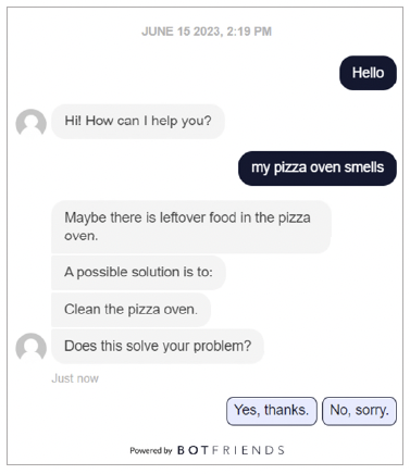 Chatbots in technical documentation | parson